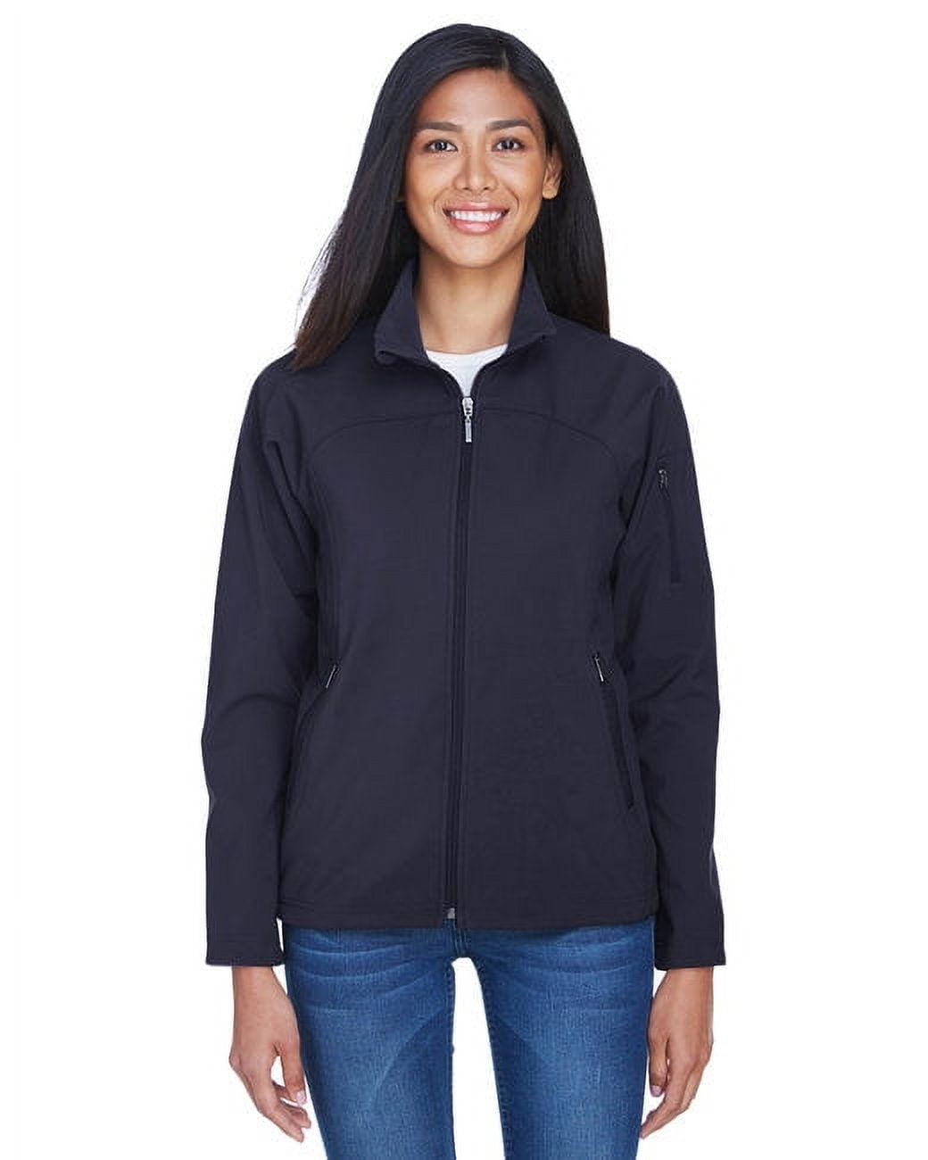 North End 78034 Women's 3-layer Fleece Performance Soft Shell Jacket ...