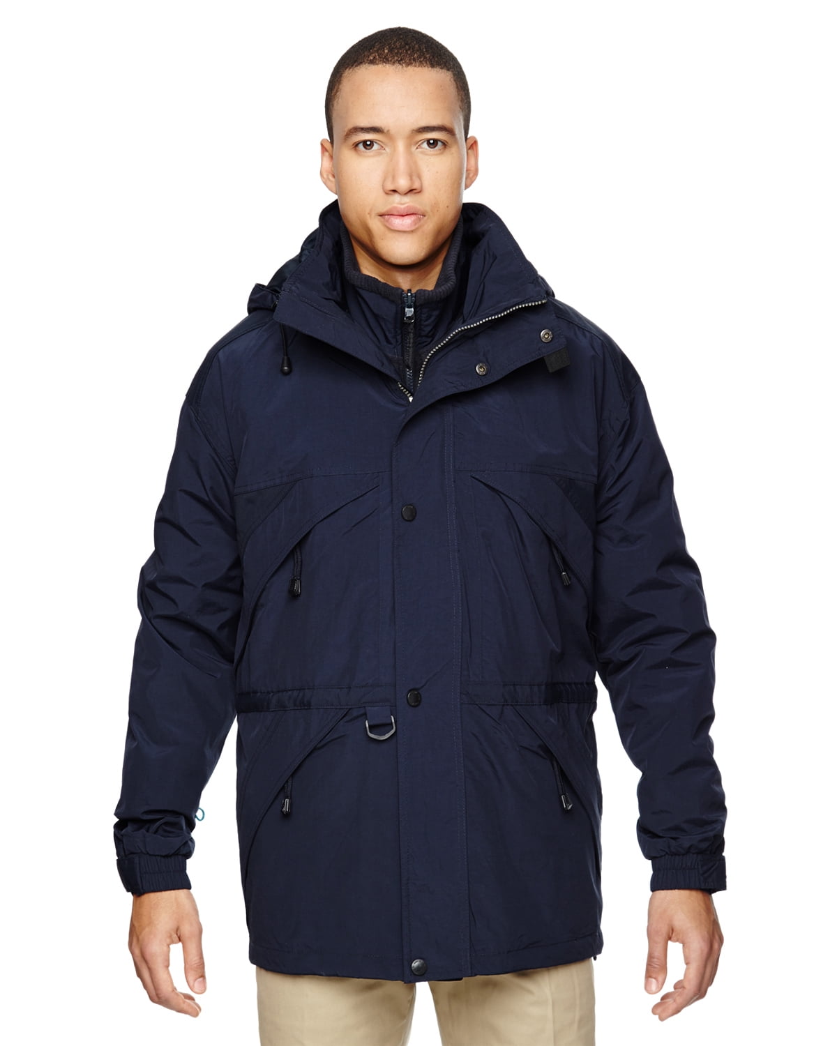 North End Men's 3-In-1 Techno Series Parka With Dobby Trim, Style 88007 ...