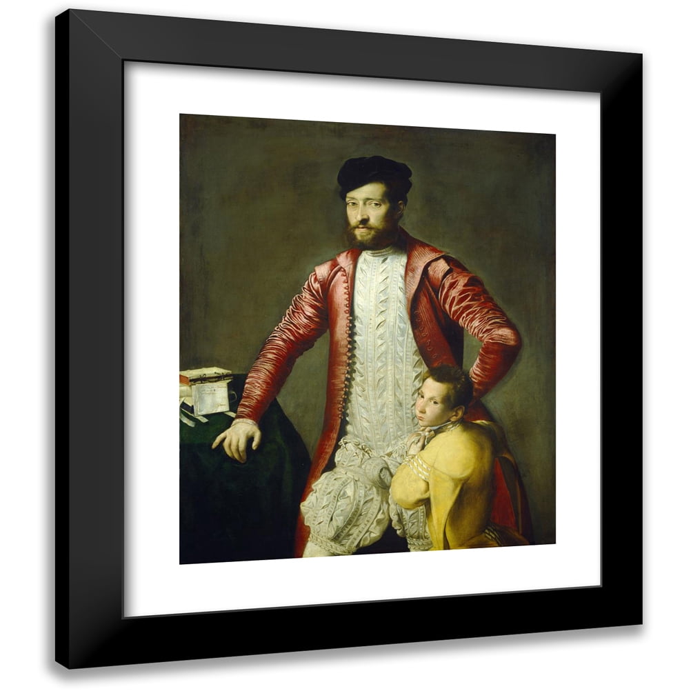 North Italian 16th Century 15x18 Black Modern Framed Museum Art Print ...