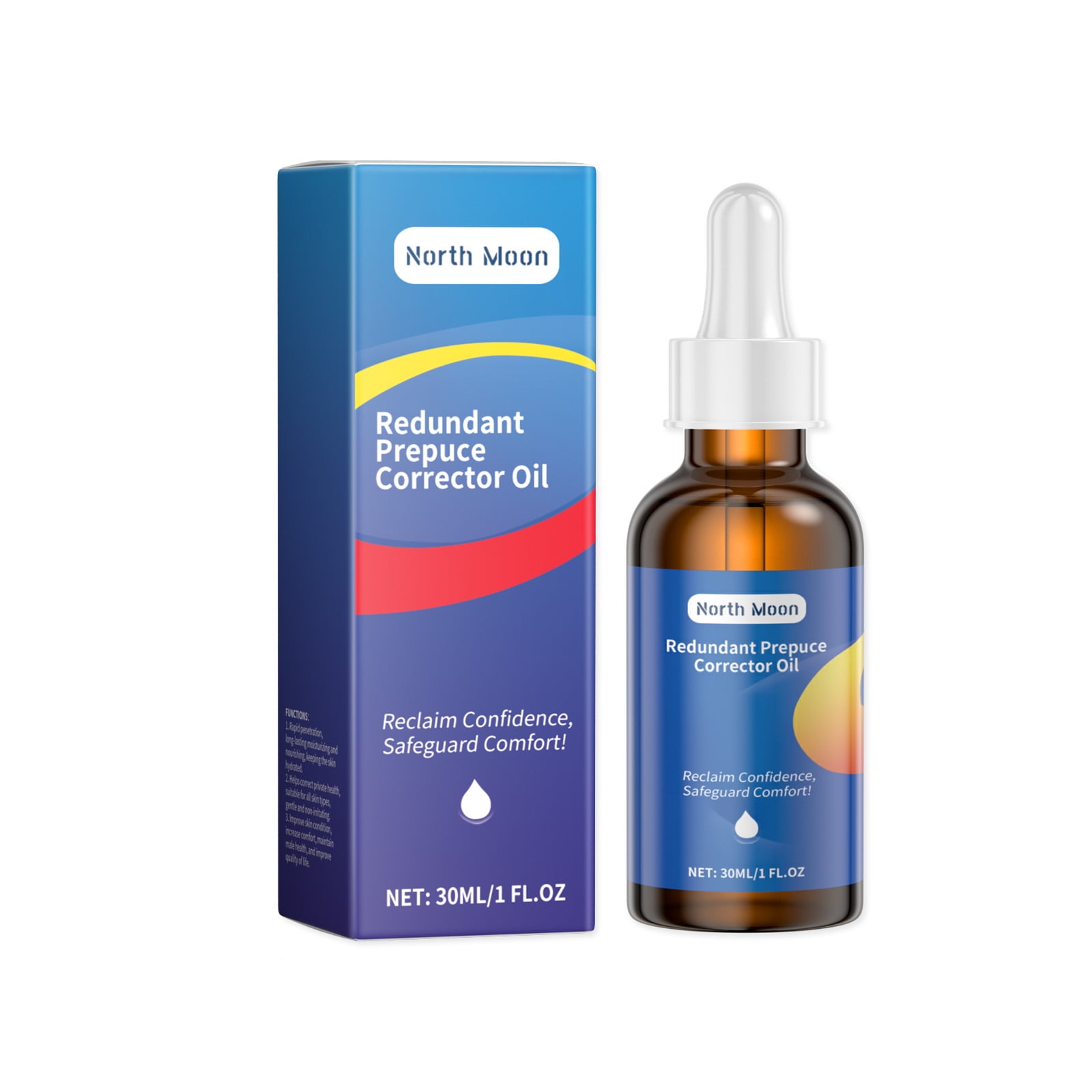 North Moon Men's Body Care Oil Gentle Ingredients Care Body Relief ...