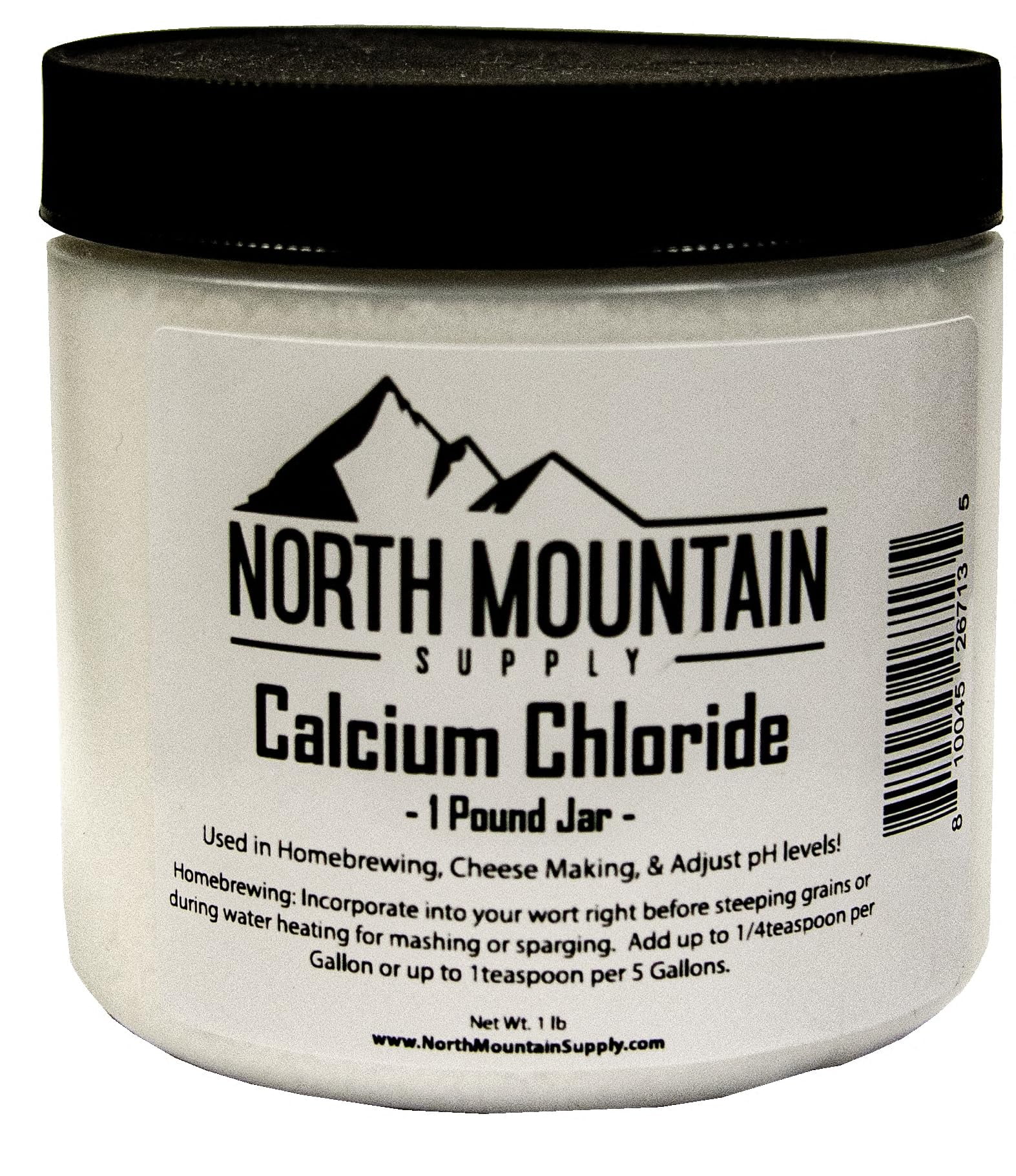 North Mountain Supply Food Grade Calcium SMRChloride Pellets - Pure ...