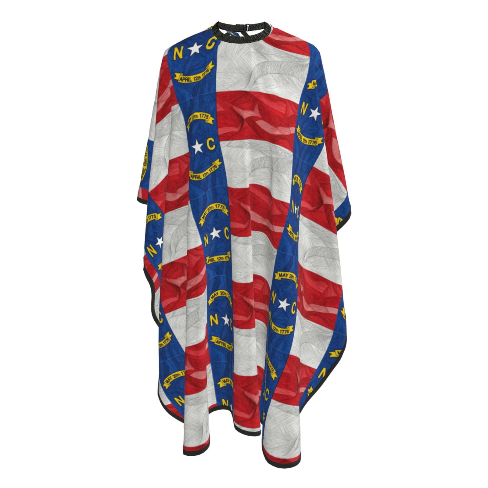 North-Nc-Carolina Flag Hair Cutting Cape 66" x 55" Salon Cape with ...