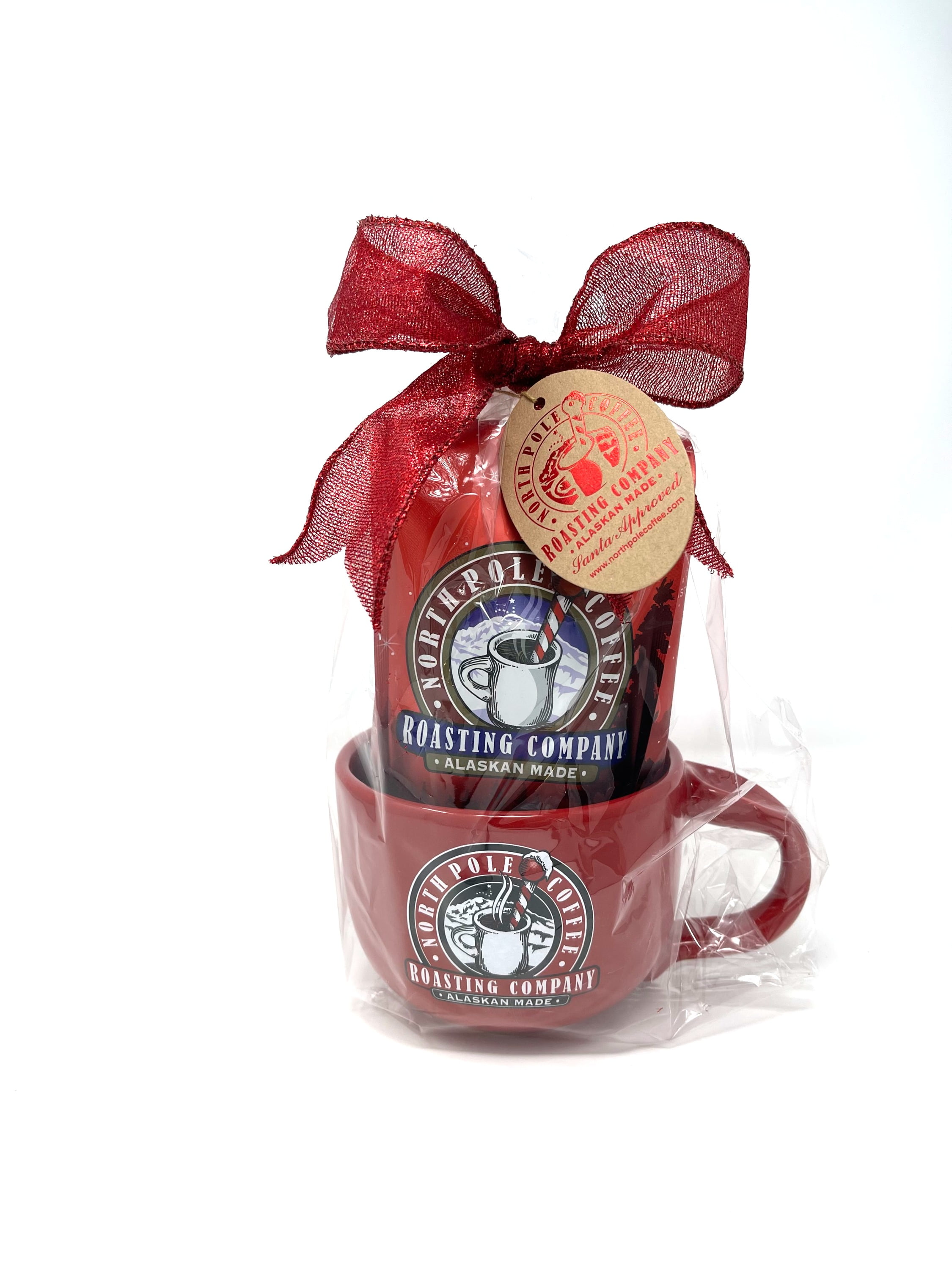 North Pole Coffee Ak Npc Latte Mug Gift Set - Walmart.com