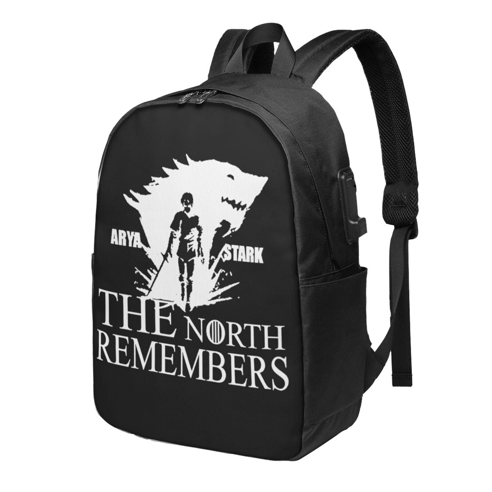 The North Remembers Arya Stark Game Of Thrones Backpack Fashion Travel ...