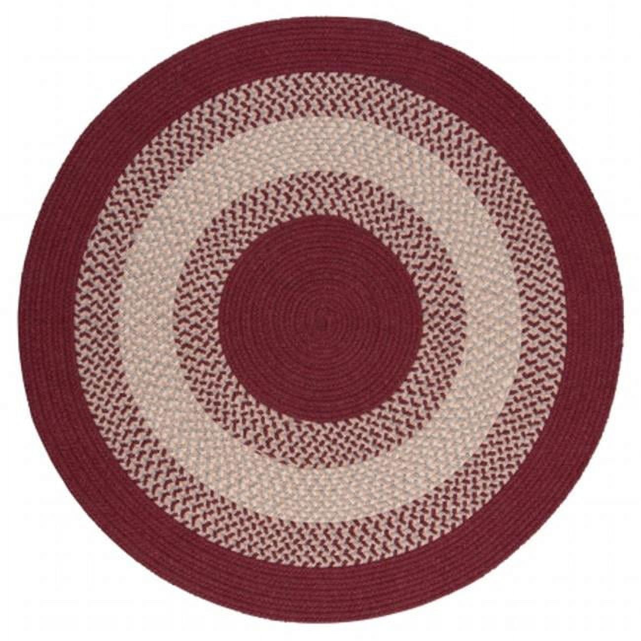 North Ridge 6' Round Braided Rug - Berry - 6 ft. - Walmart.com