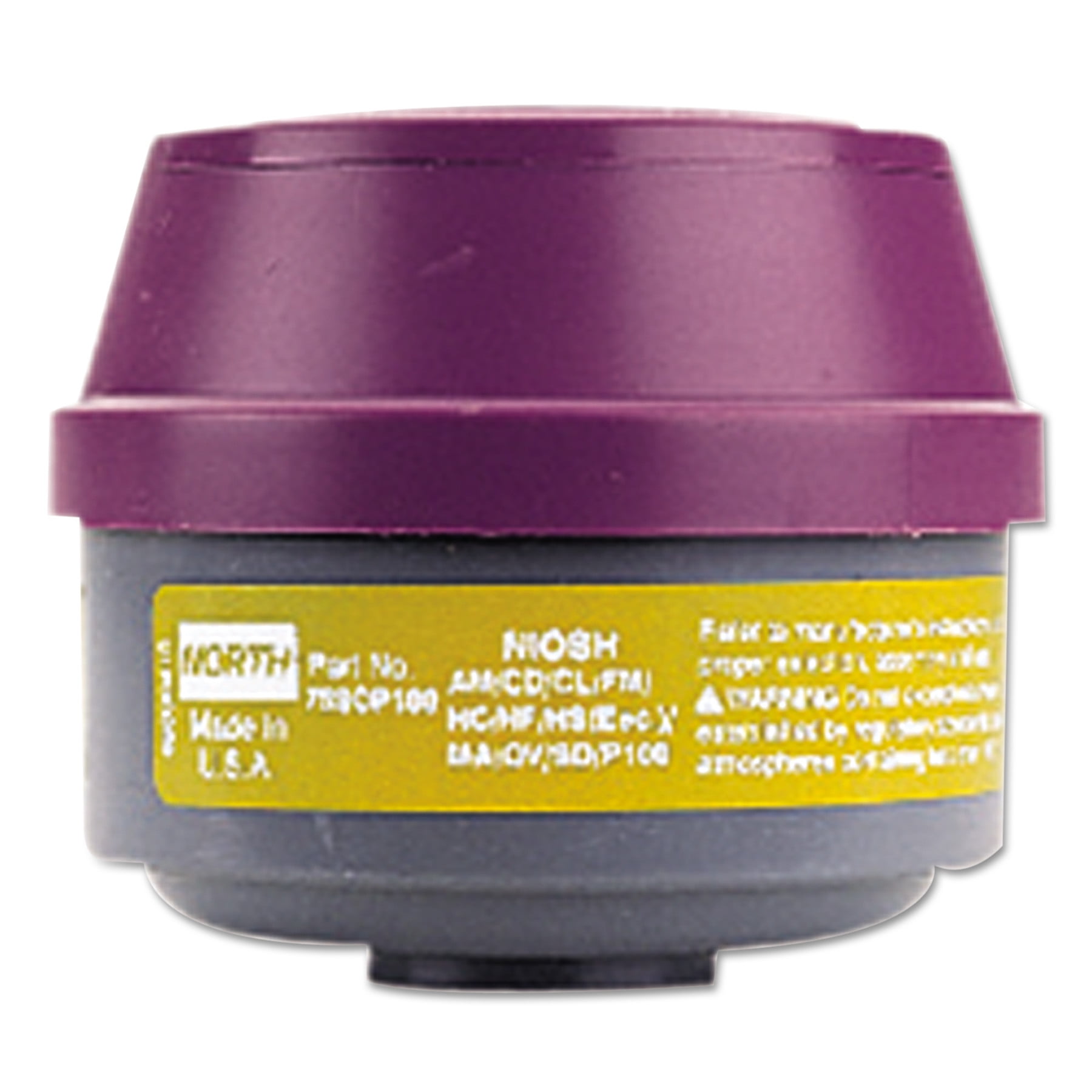 North Safety P100 Defender Organic Vapor/Acid/Gas All-Particulate ...