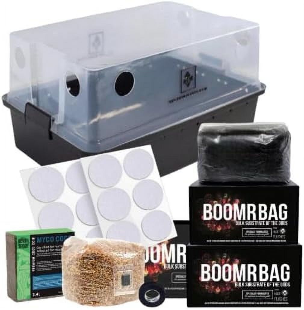 North Spore + Max Yield Bins 'Boomr Bag' Monotub Kit | Complete Dung ...