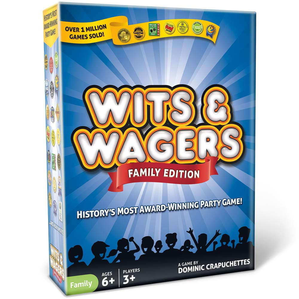 North Star Games Wits & Wagers Family Edition - Kid Friendly Party Game ...