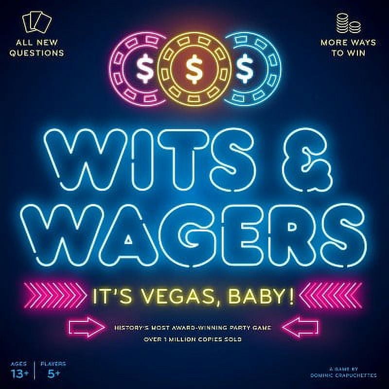 Wits & Wagers Vegas Edition: Best-Selling Party Board Game with New ...
