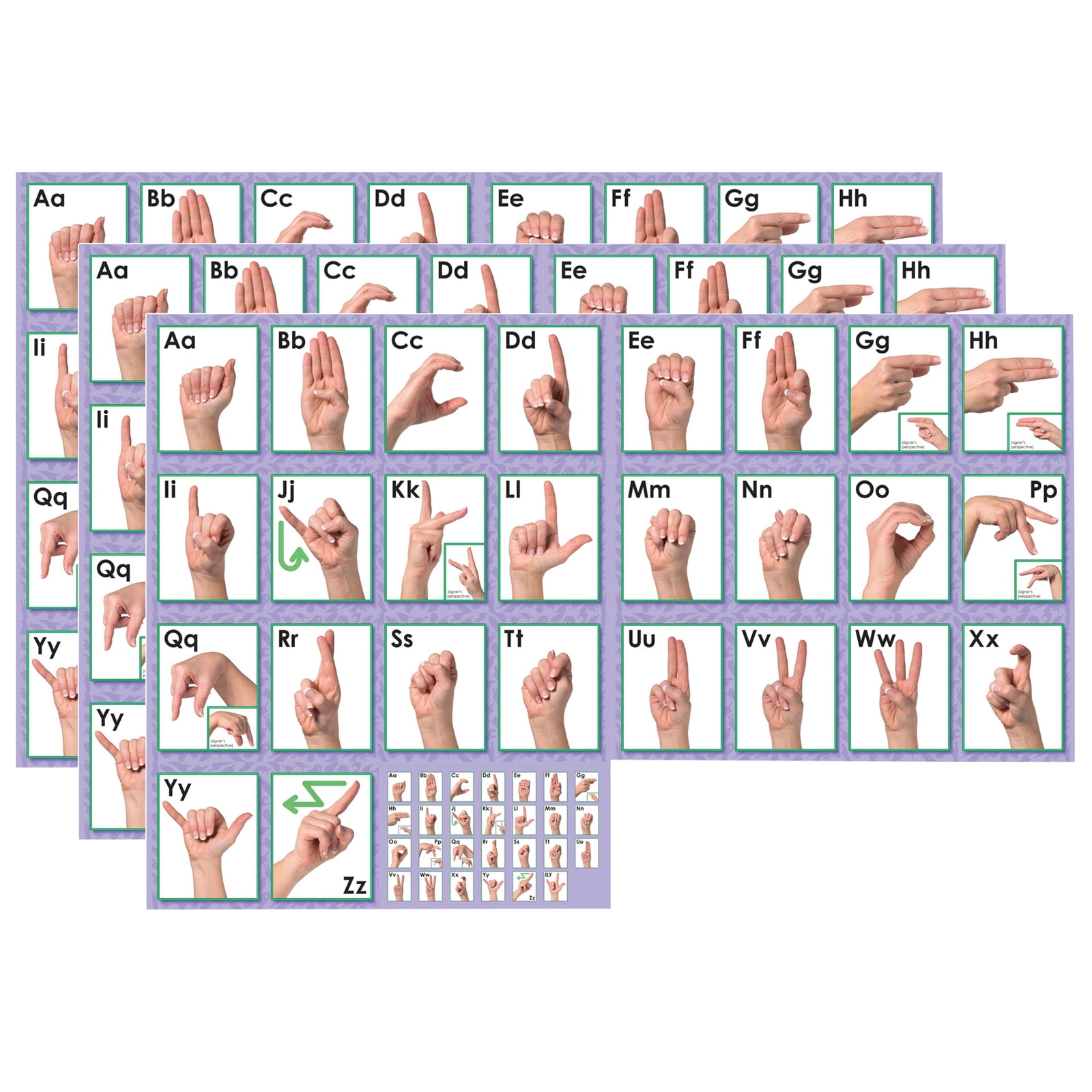 North Star Teacher Resource American Sign Language Alphabet Bulletin ...