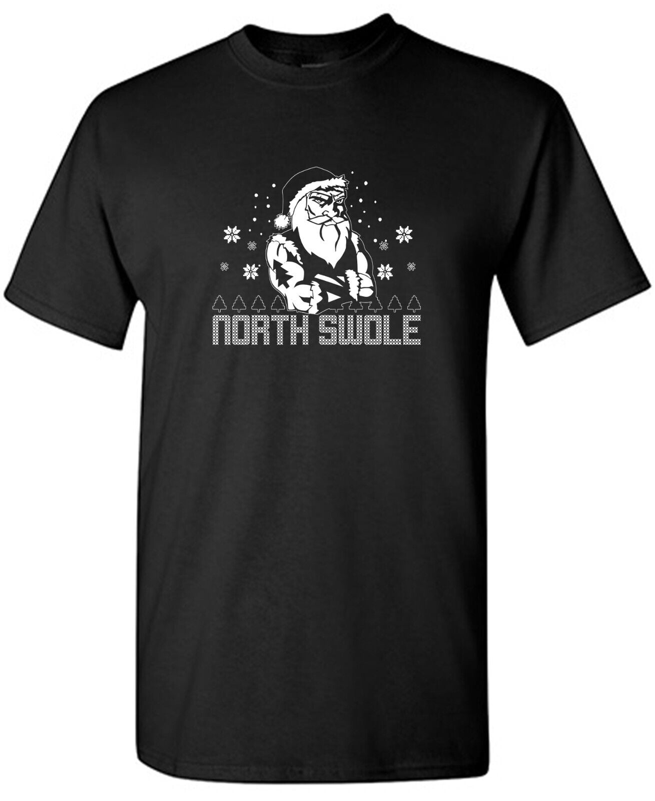 North Swole Sarcastic Humor Graphic Novelty Funny Tall T Shirt ...