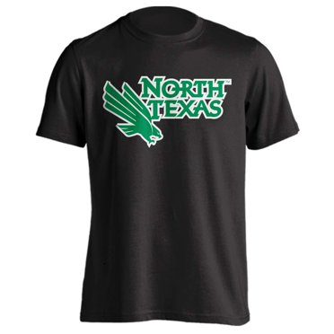 North Texas UNT Mean Green Distressed Retro Eagle Logo Athletic Heather ...