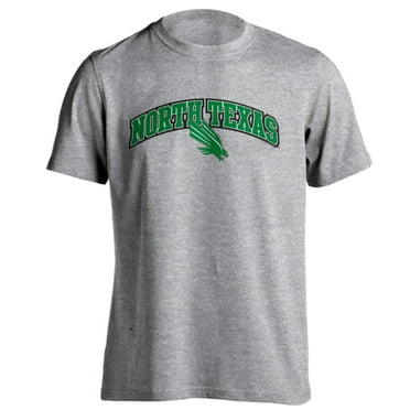 North Texas UNT Mean Green Distressed Retro Eagle Logo Athletic Heather ...