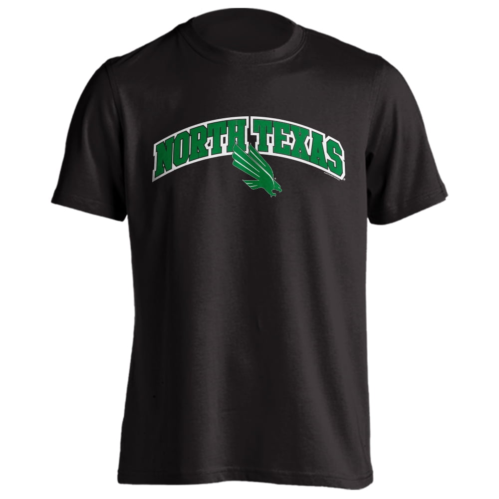 North Texas UNT Classic Arch Logo Black Short Sleeve T-Shirt - Walmart.com