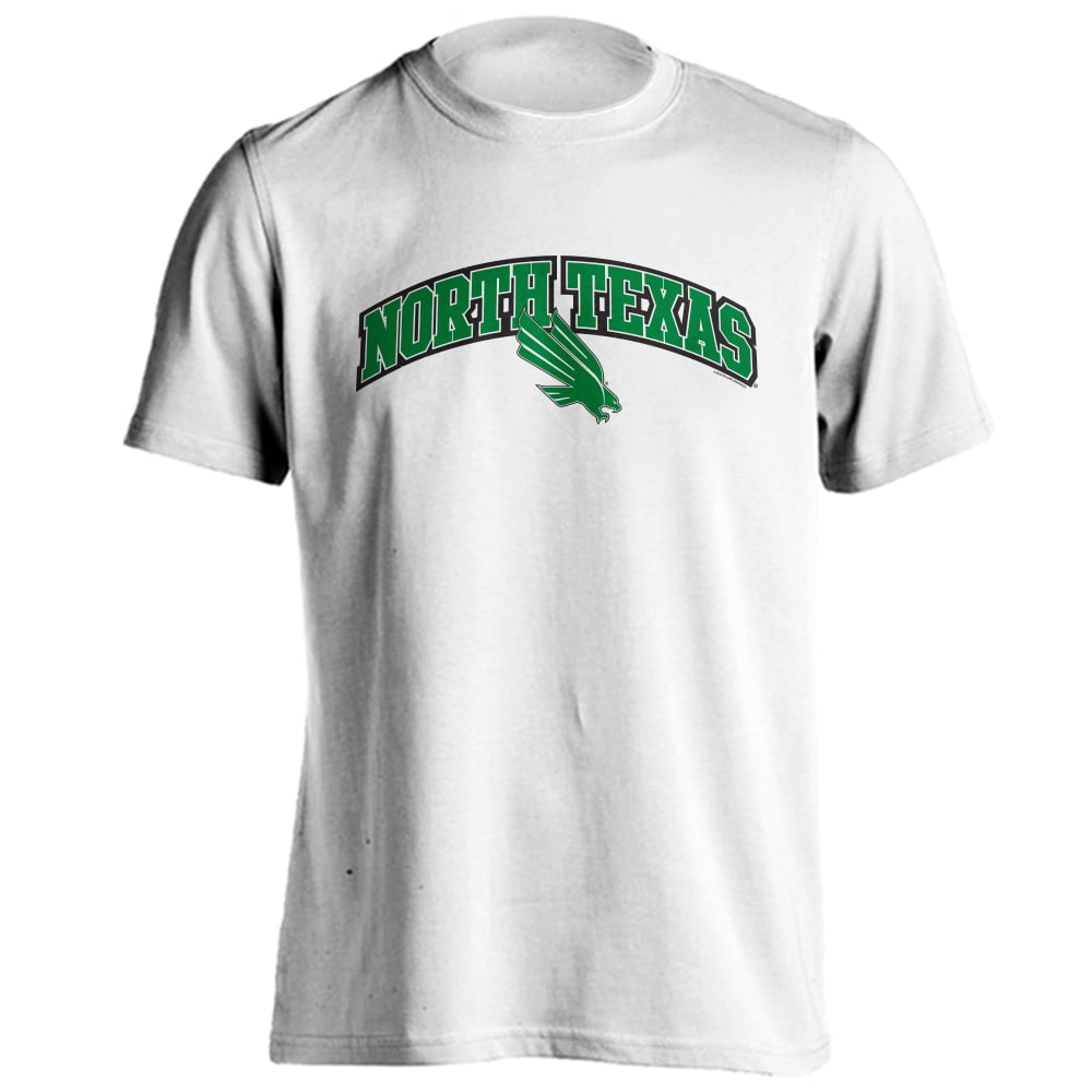 North Texas UNT Classic Arch Logo White Short Sleeve T-Shirt - Walmart.com