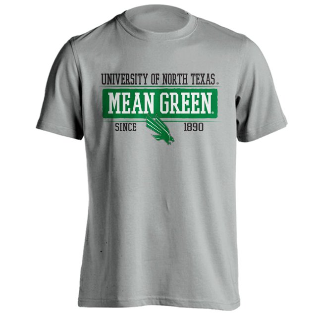 North Texas UNT Classic Bar Mascot Since 1890 Short Sleeve T-Shirt ...
