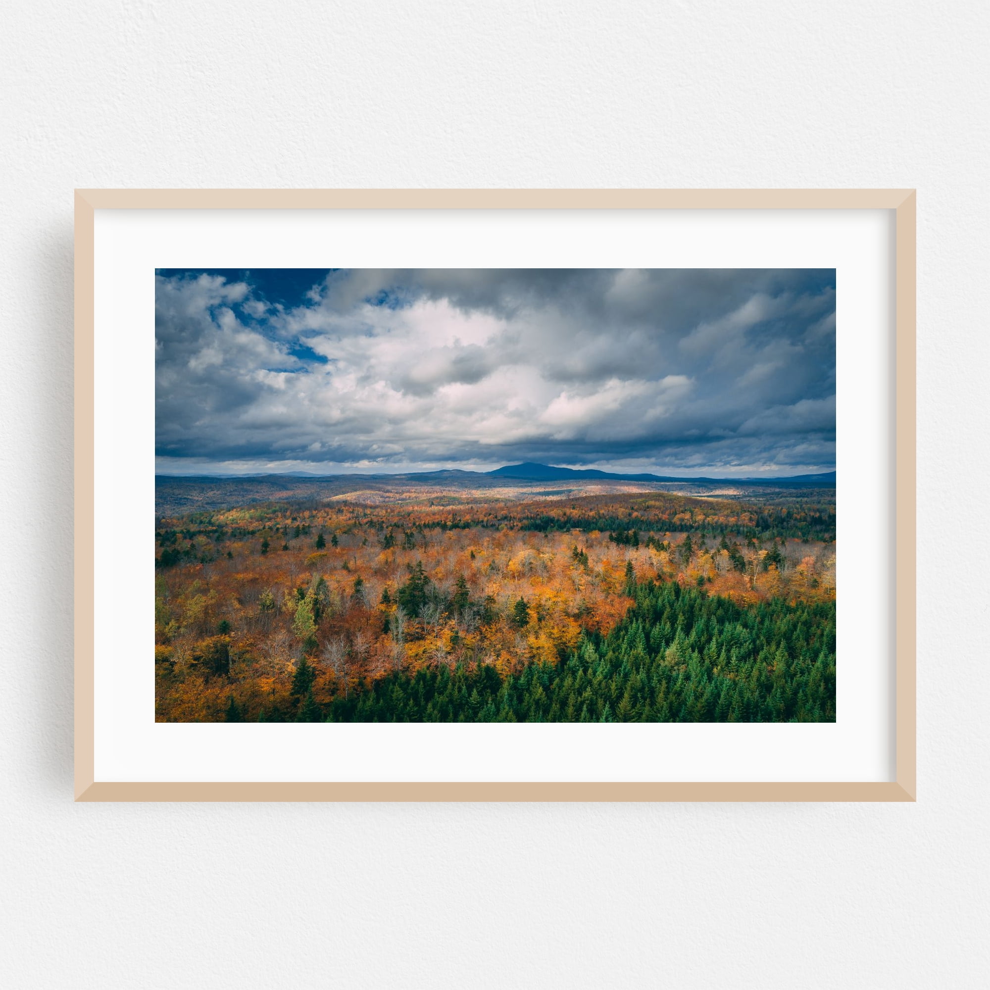 North Woods Autumn 01 - Abbot Maine Photography Autumn Forest Landscape ...