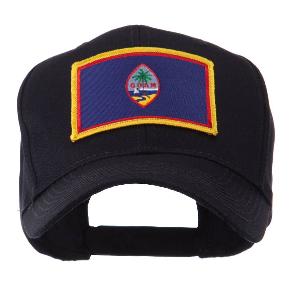 North and South America Flag Embroidered Patch Cap - Guam OSFM ...
