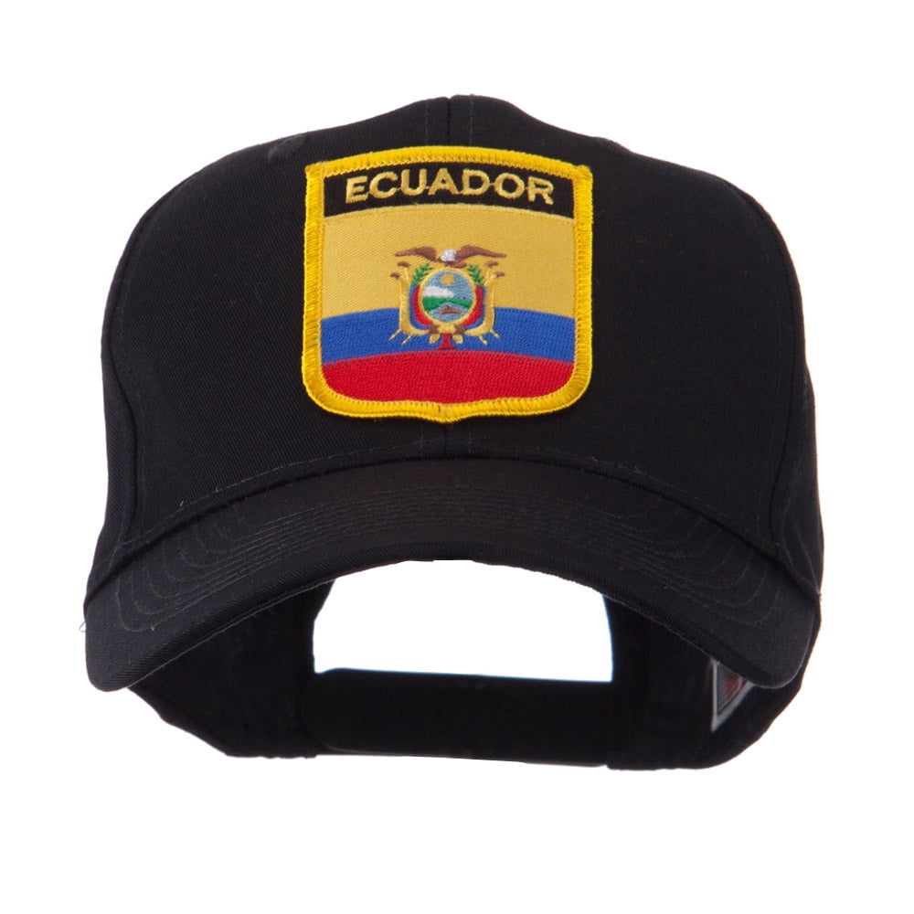 North and South America Flag Shield Patch Cap - Ecuador OSFM - Walmart.com