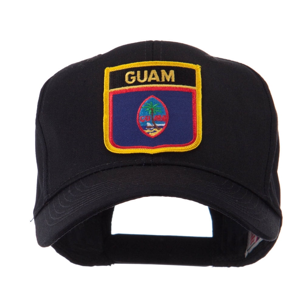 North and South America Flag Shield Patch Cap - Guam OSFM - Walmart.com
