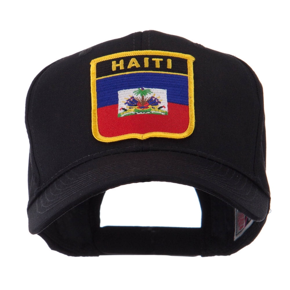 North and South America Flag Shield Patch Cap - Haiti OSFM - Walmart.com