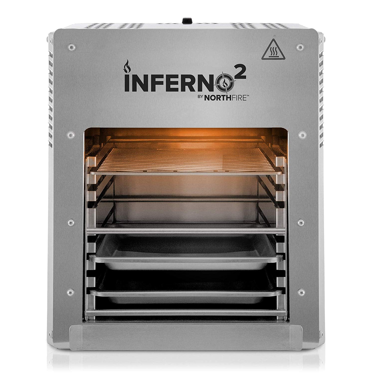 NorthFire INFERNO2 Propane Infrared Single Burner Outdoor Tabletop BBQ ...