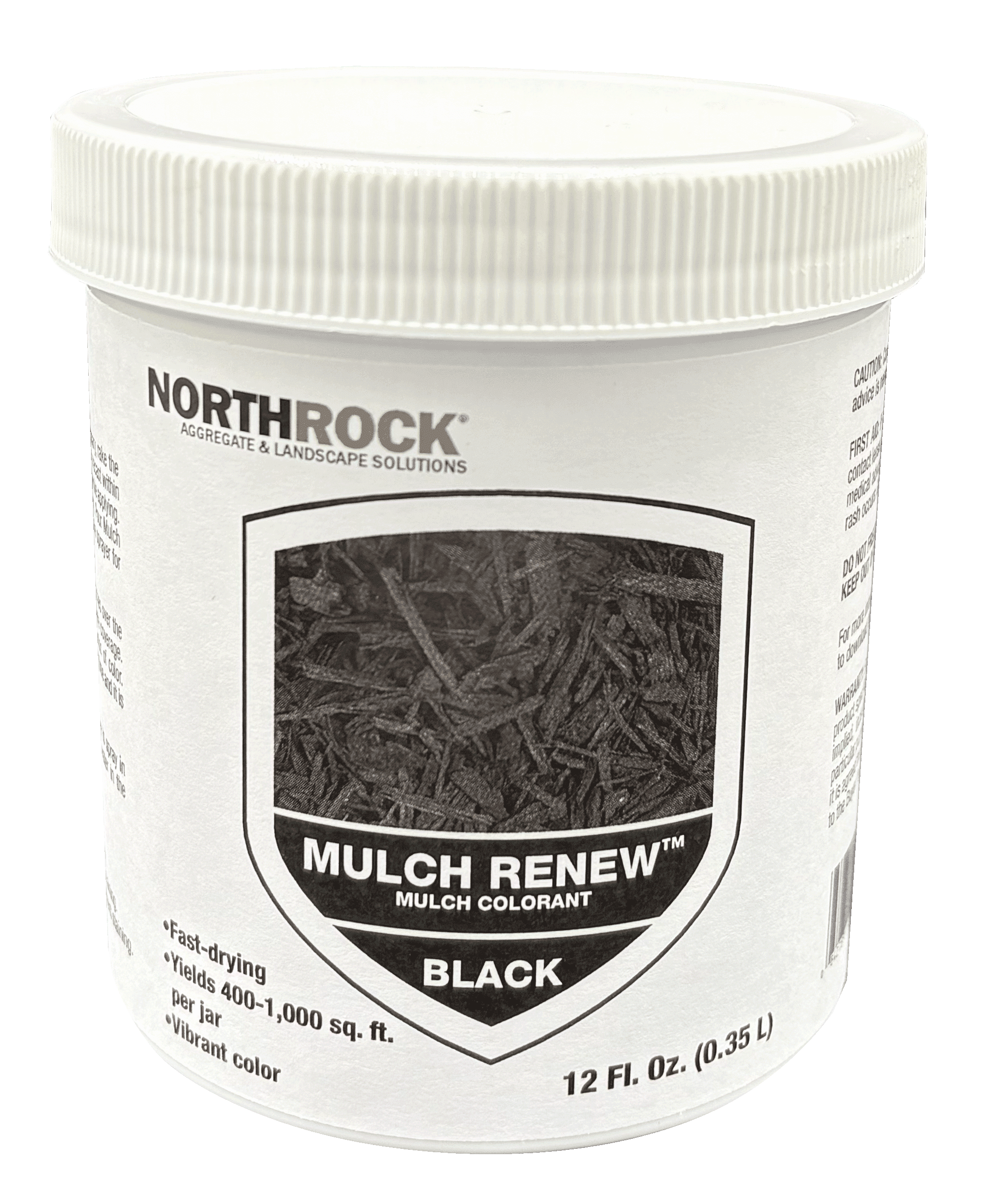 NorthRock Mulch Renew - Colorant for Mulch, Paint Discolored Mulch ...