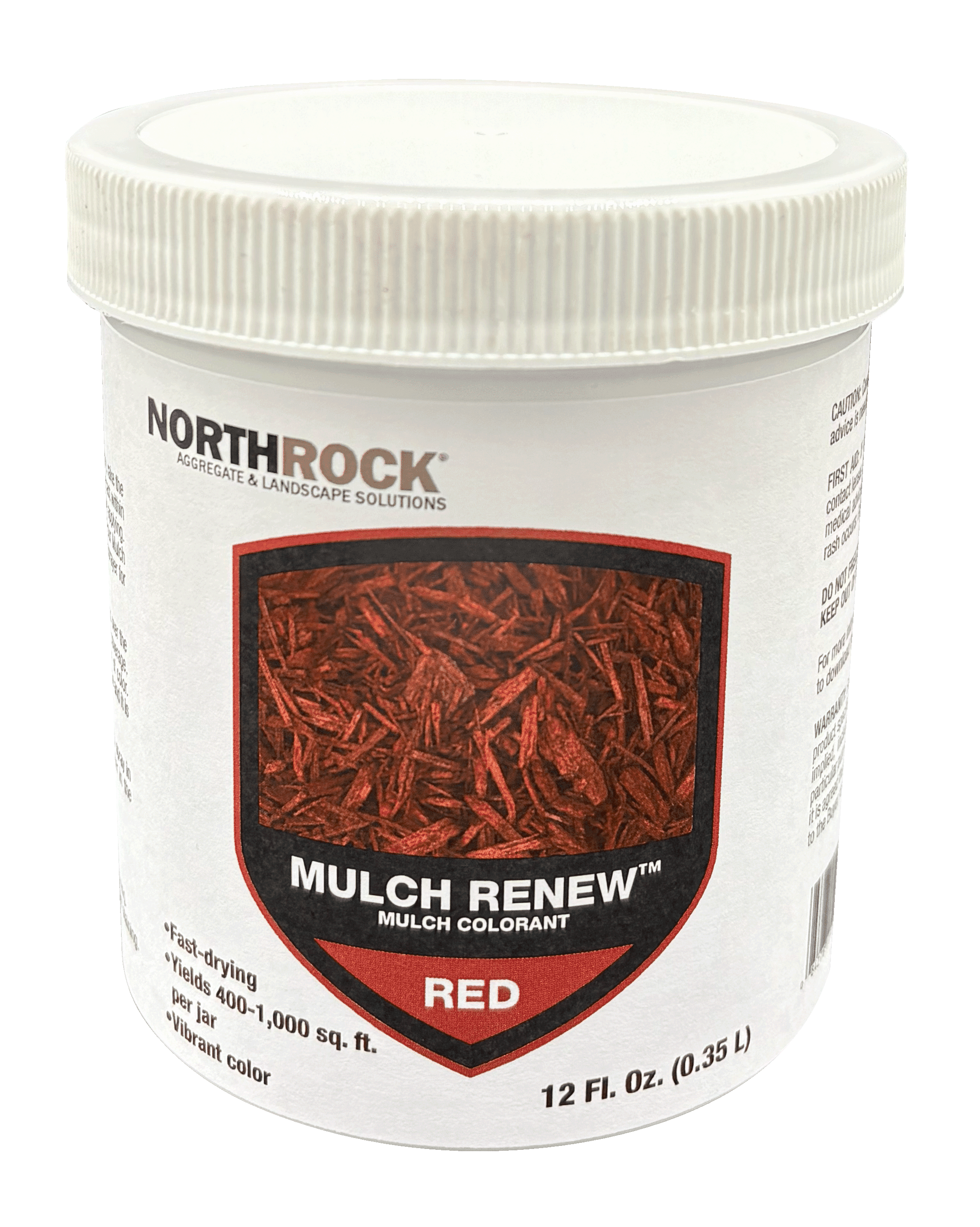 NorthRock Mulch Renew - Colorant for Mulch, Paint Discolored Mulch ...