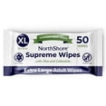 NorthShore Supreme Quilted Wipes, XL, Extra Soft, Aloe Infused ...