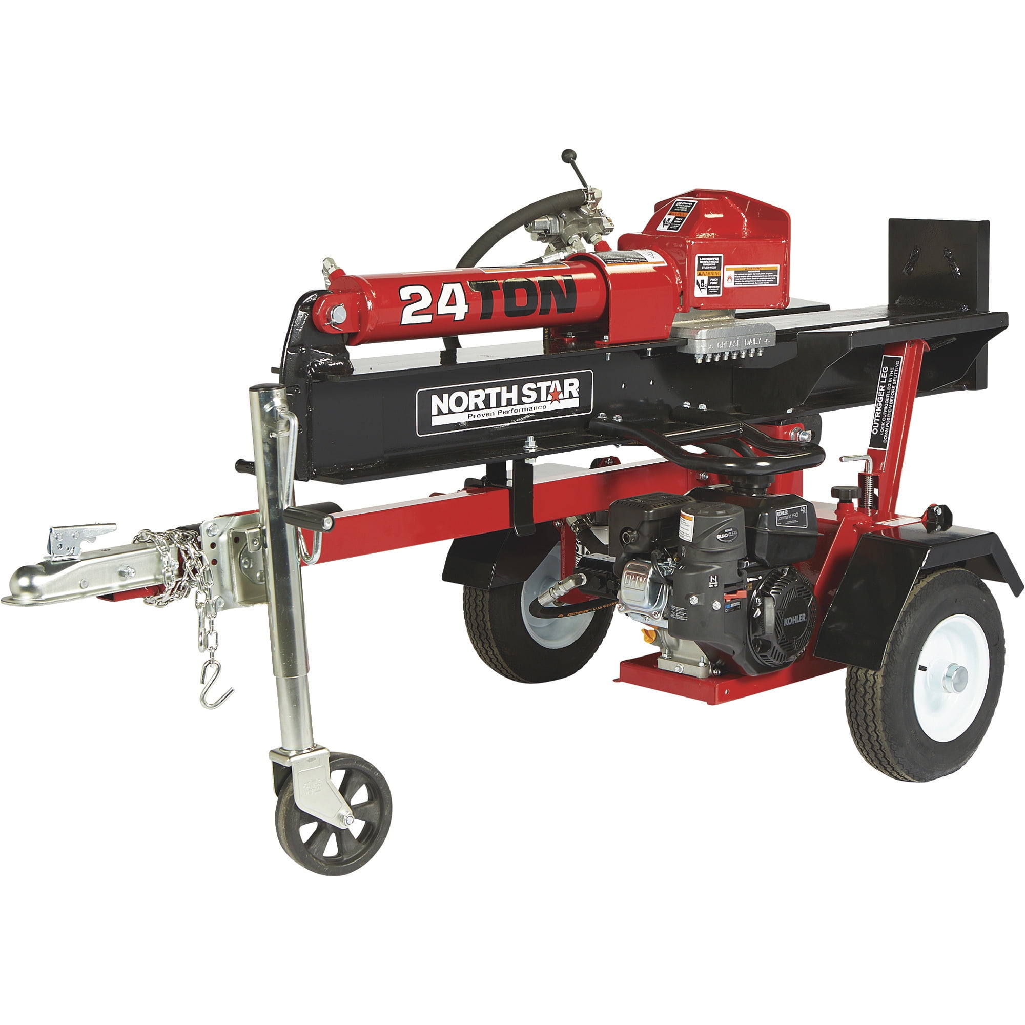 NorthStar Horizontal/Vertical Log Splitter, 24-Ton, 177cc Kohler CH255 Engine - Walmart.com