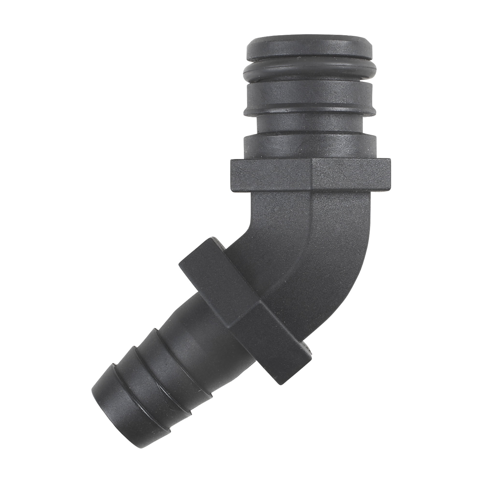 NorthStar Hose/Pipe Fitting, 1/2in. Hose Barb x 3/4in. Quick Connect Elbow, 50° - Walmart.com