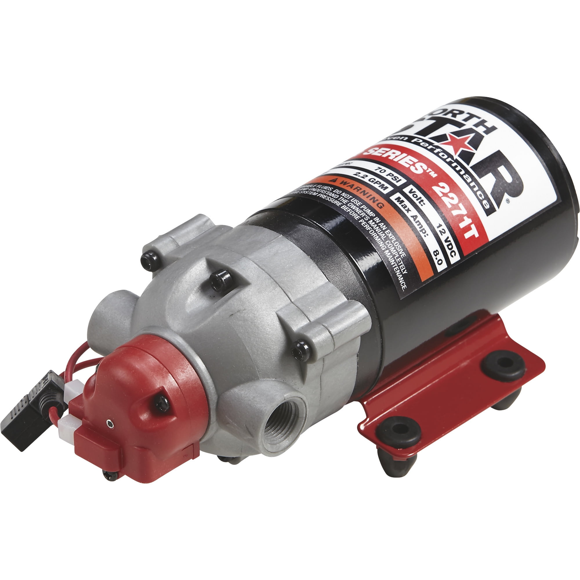 NorthStar NSQ Series 12V On-Demand Sprayer Diaphragm Pump, 2.2 GPM ...