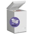 Northair 3.5 Cu Ft Chest Freezer with 2 Removable Baskets - 7 Temp ...