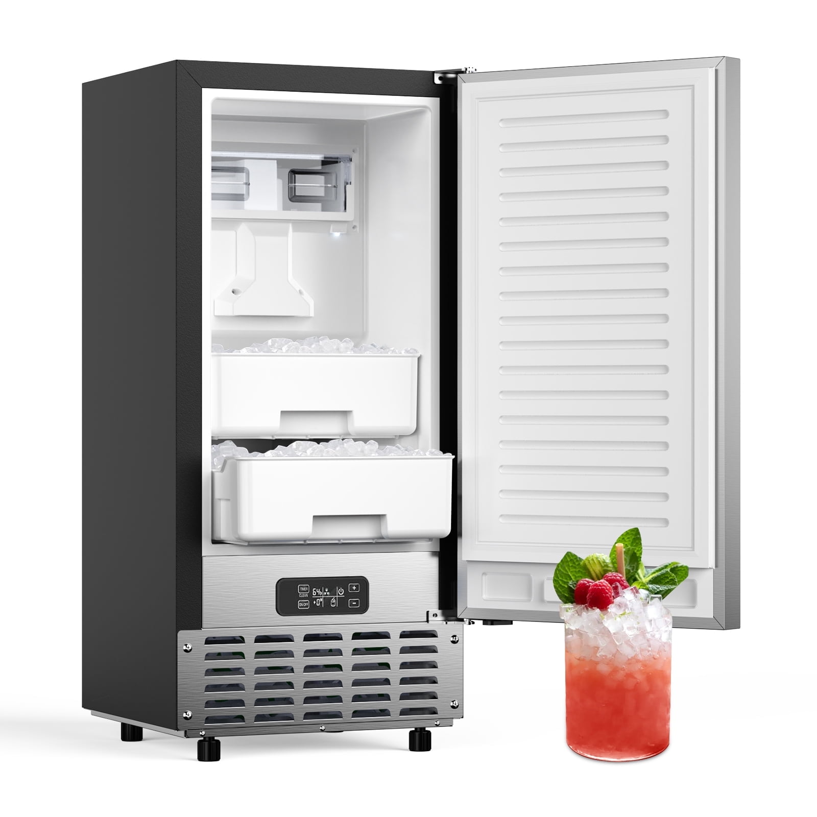Northair Commercial Under Counter Nugget Ice Maker Machine, 66Lbs/Day ...