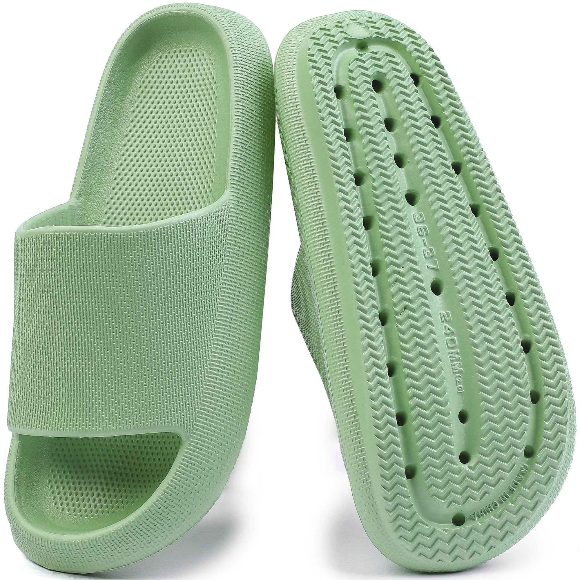 Northblanc Pillow Slippers for Women Men Non Slip Quick Drying Shower ...