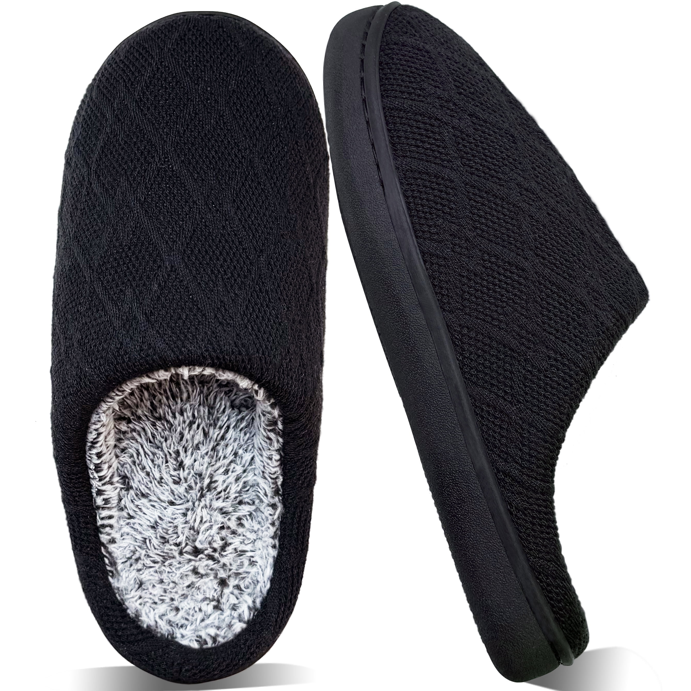 Northblanc Slippers for Women Comfortable Memory Foam Soft Fleece ...