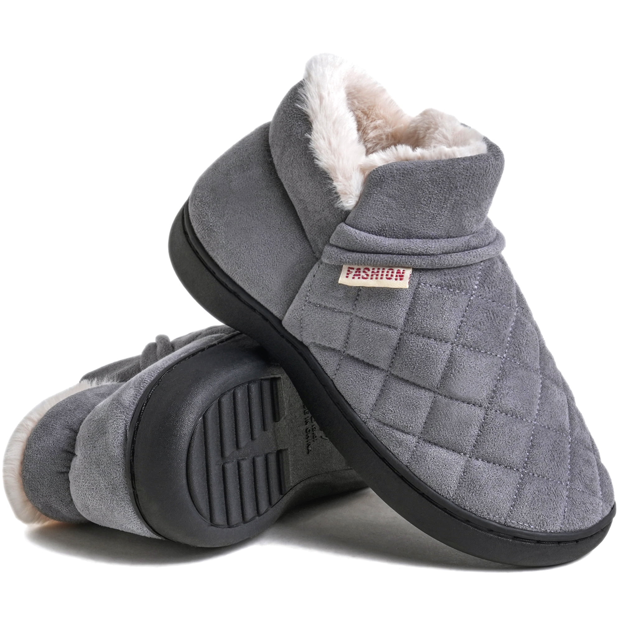 Northblanc Womens Slippers Comfort Moccasin Foam Slipper Closed Back ...