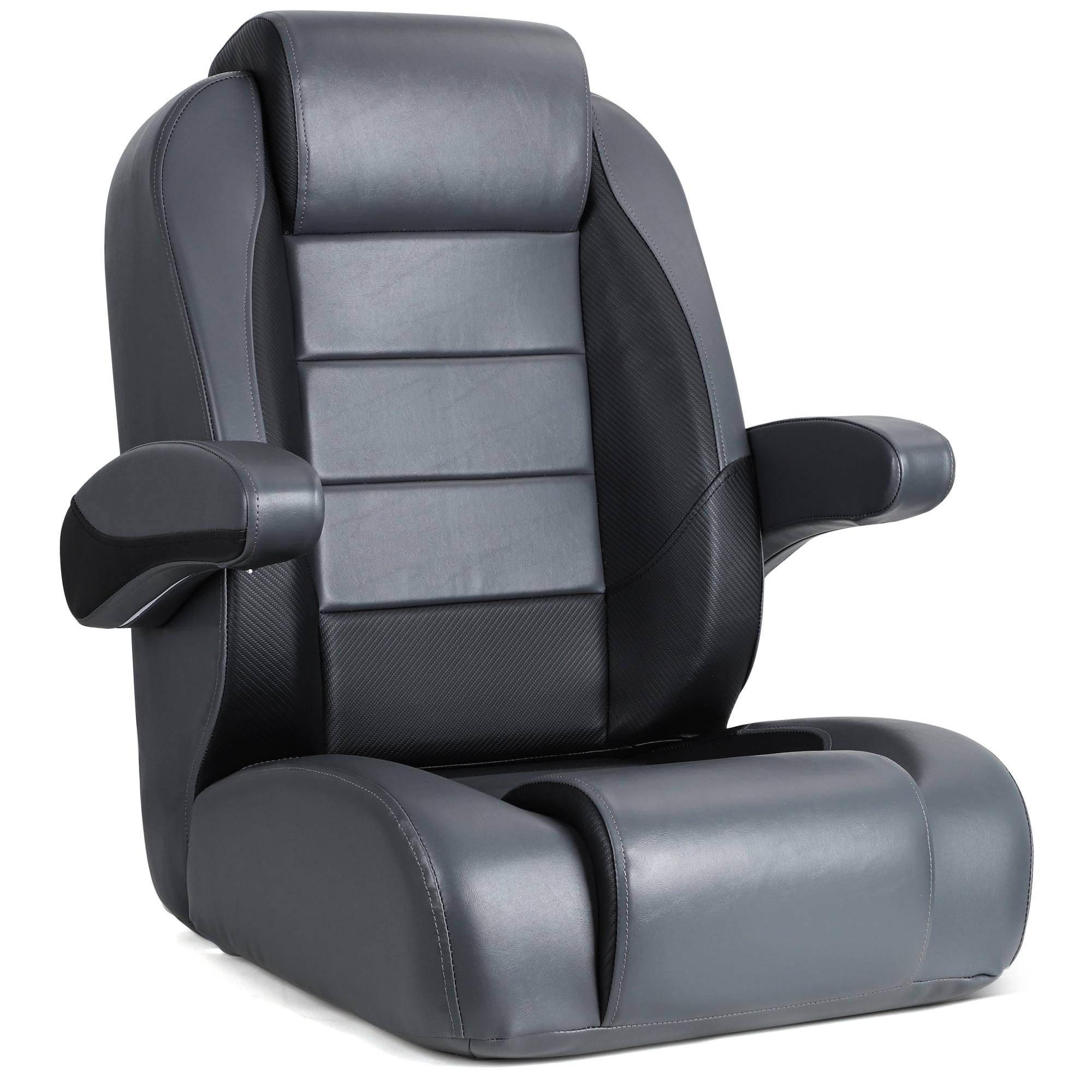 Northcaptain Charcoal/Black Reclining Bucket Seat - Walmart.com