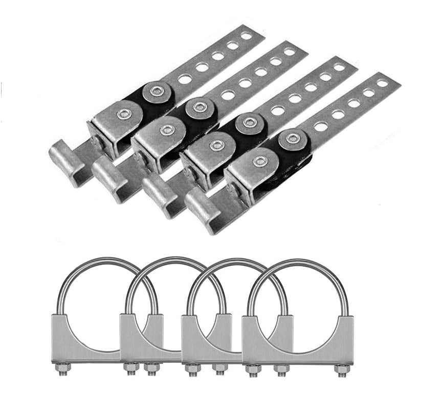 Northeastern Exhaust | (4 Pack) Universal Exhaust Hardware 3" Inch U ...