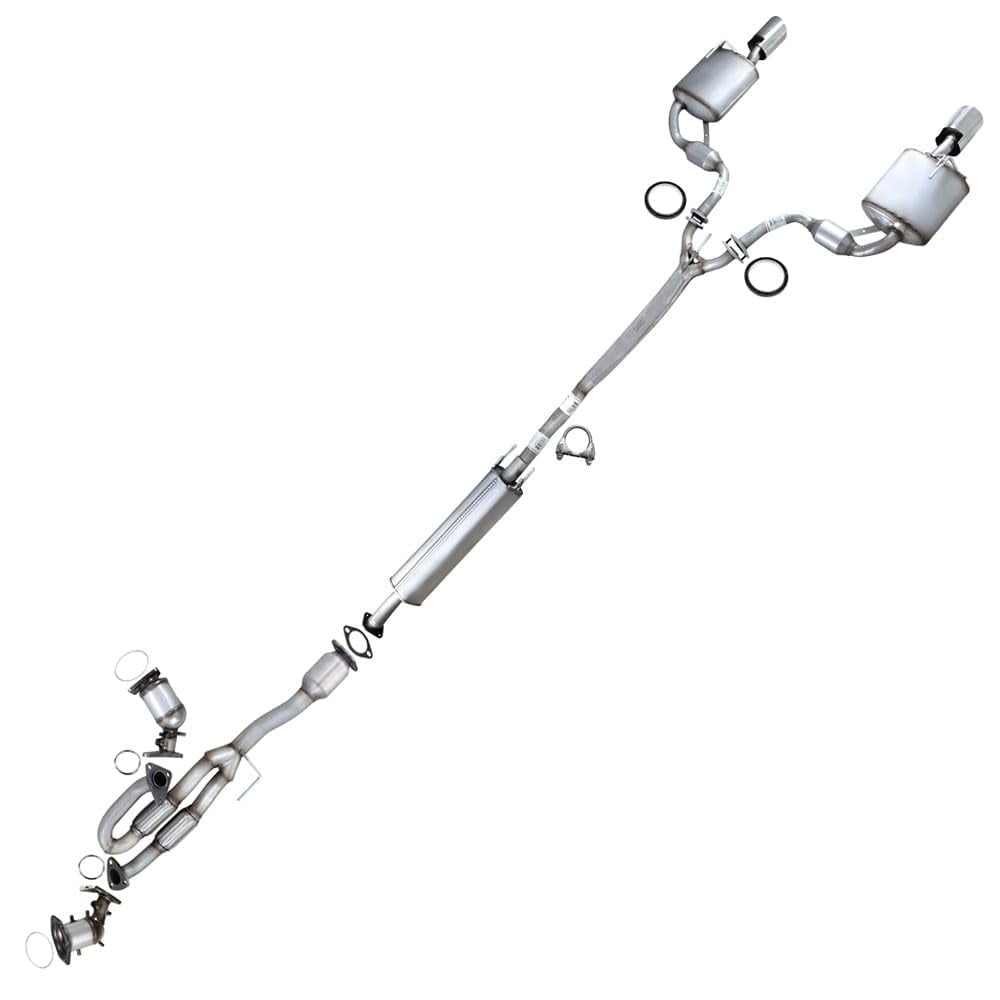 Northeastern Exhaust - Stainless Steel Direct Fit Complete Exhaust ...