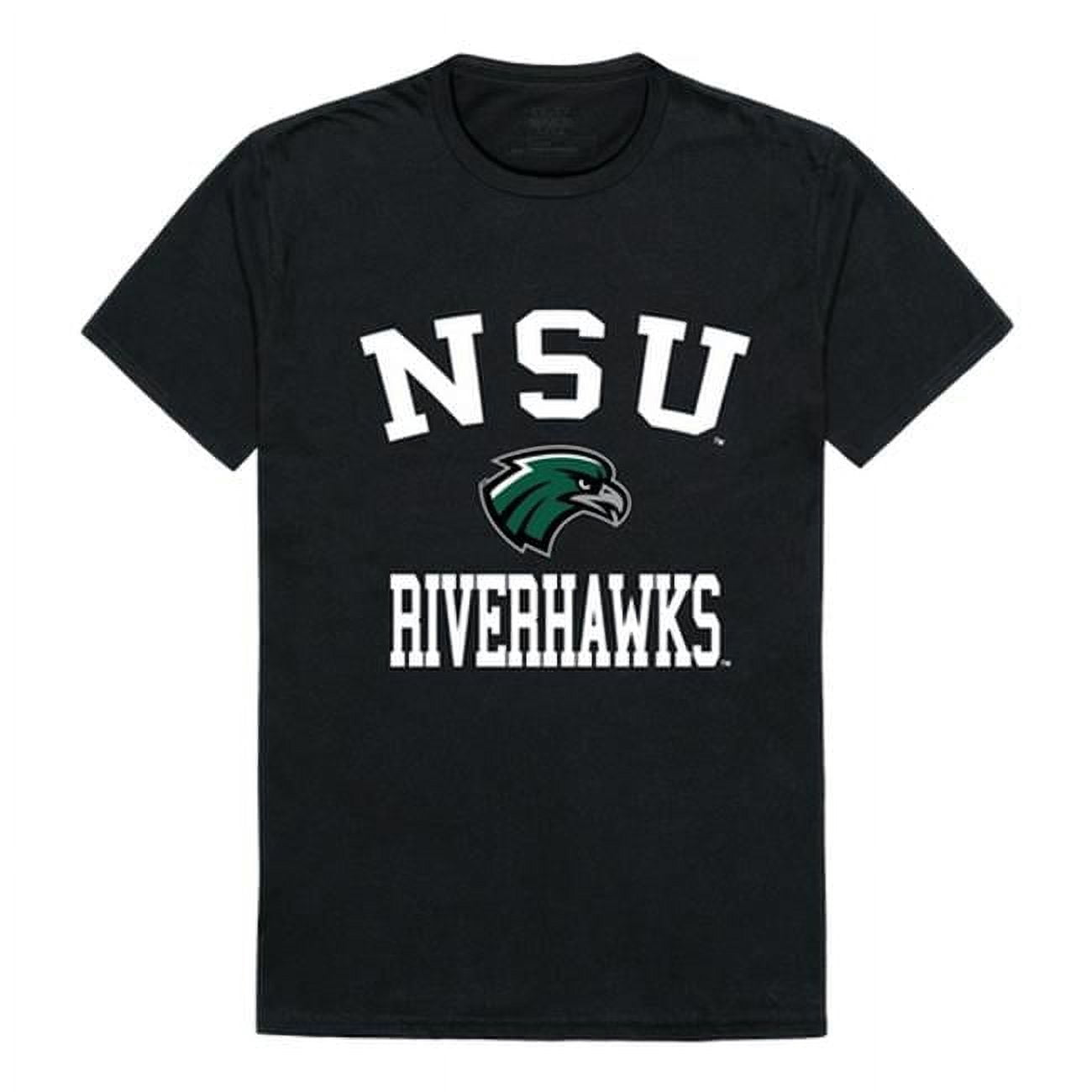 Northeastern State University Men Arch T-Shirt, Black & White - Extra ...