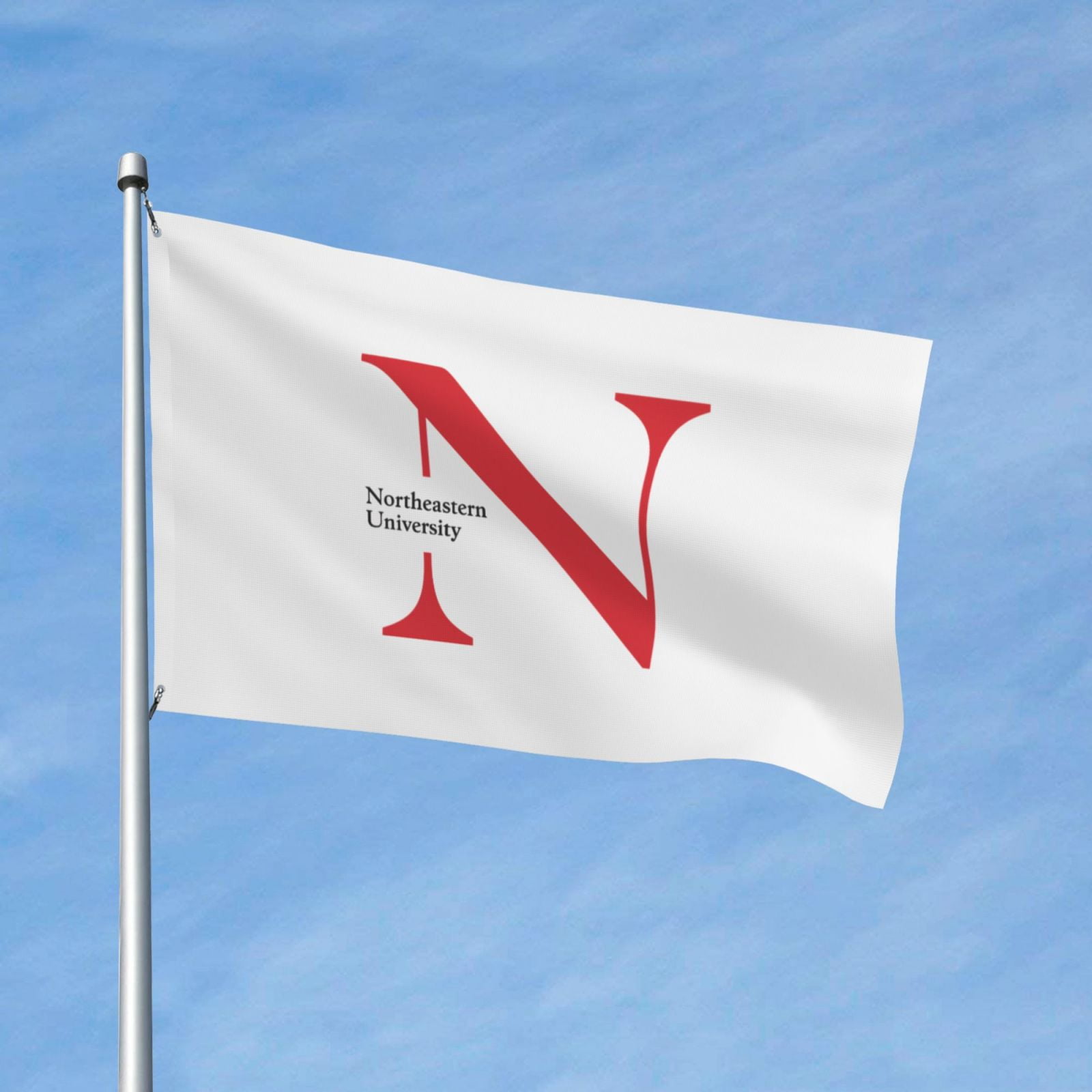 Northeastern University Banner 3x5 Ft Flag,Double Sided Printed Flag ...