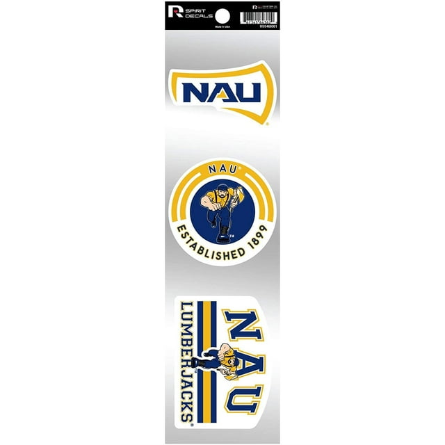 Northern Arizona Lumberjacks NAU Triple Retro Throwback Spirit Decals ...