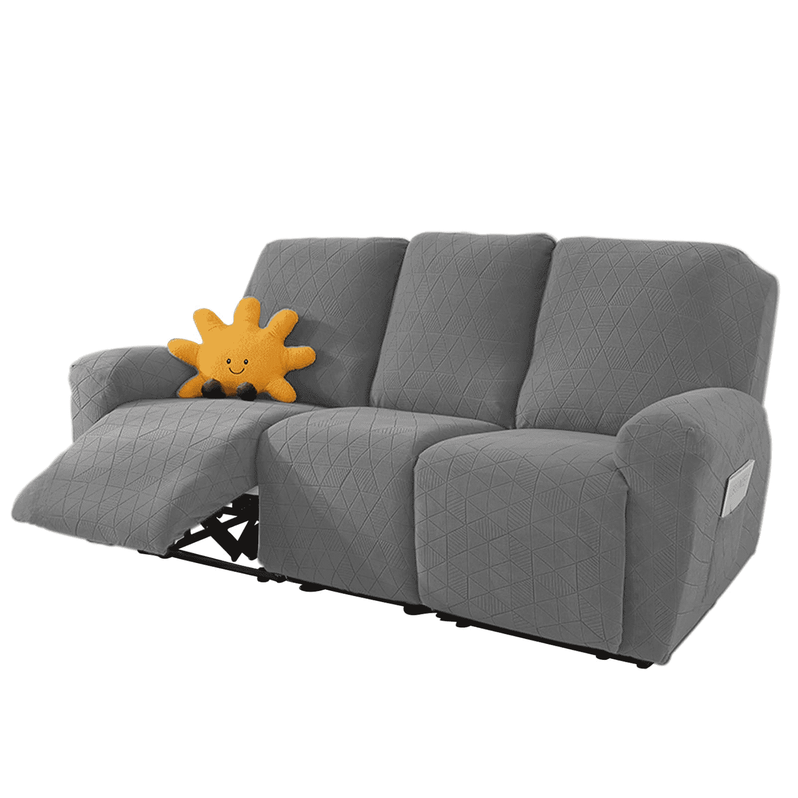 Northern Brothers 8-Piece Stretch Recliner Slipcovers, #4 Jacquard ...