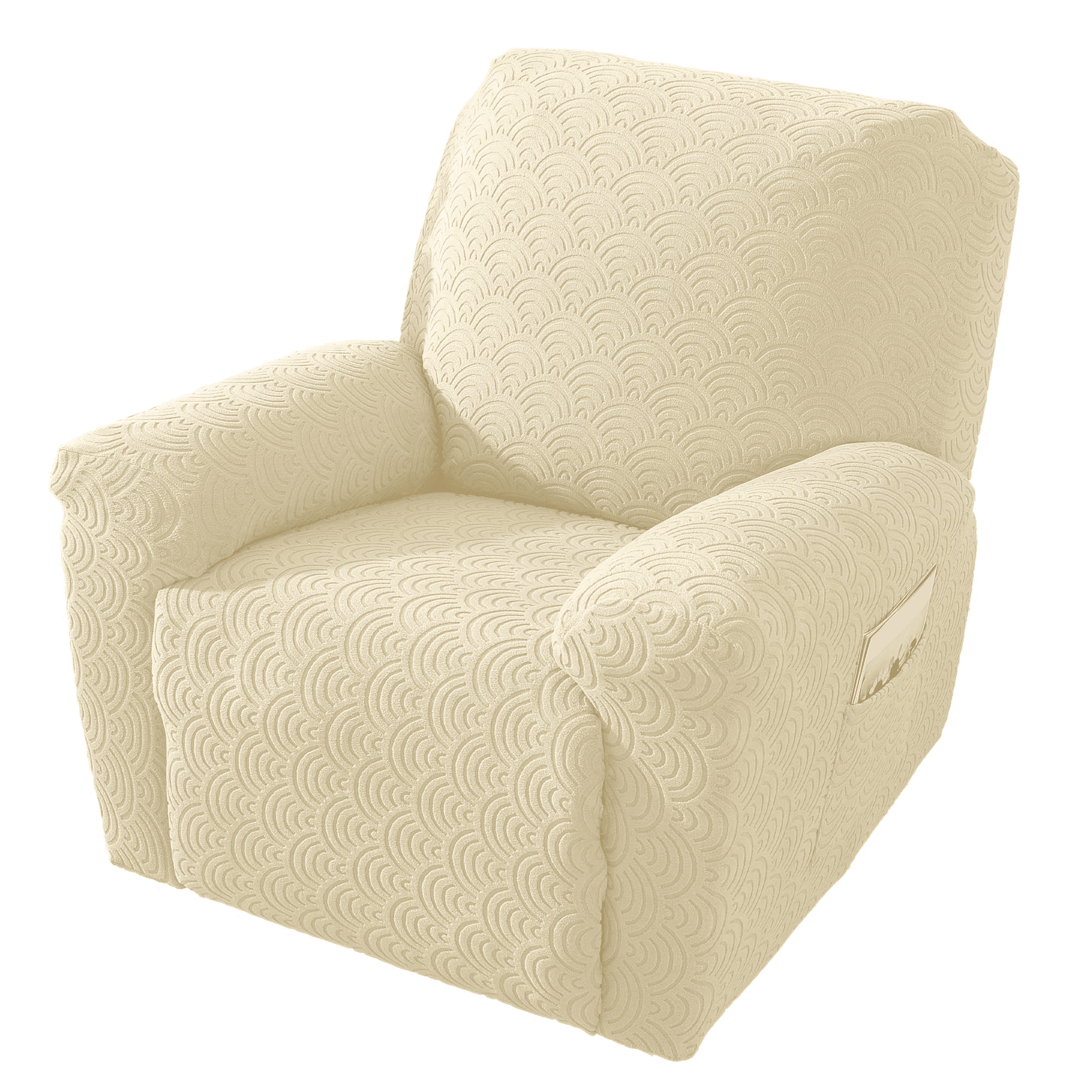 Northern Brothers 4-Piece Stretch Recliner Slipcovers, #2 Jacquard ...