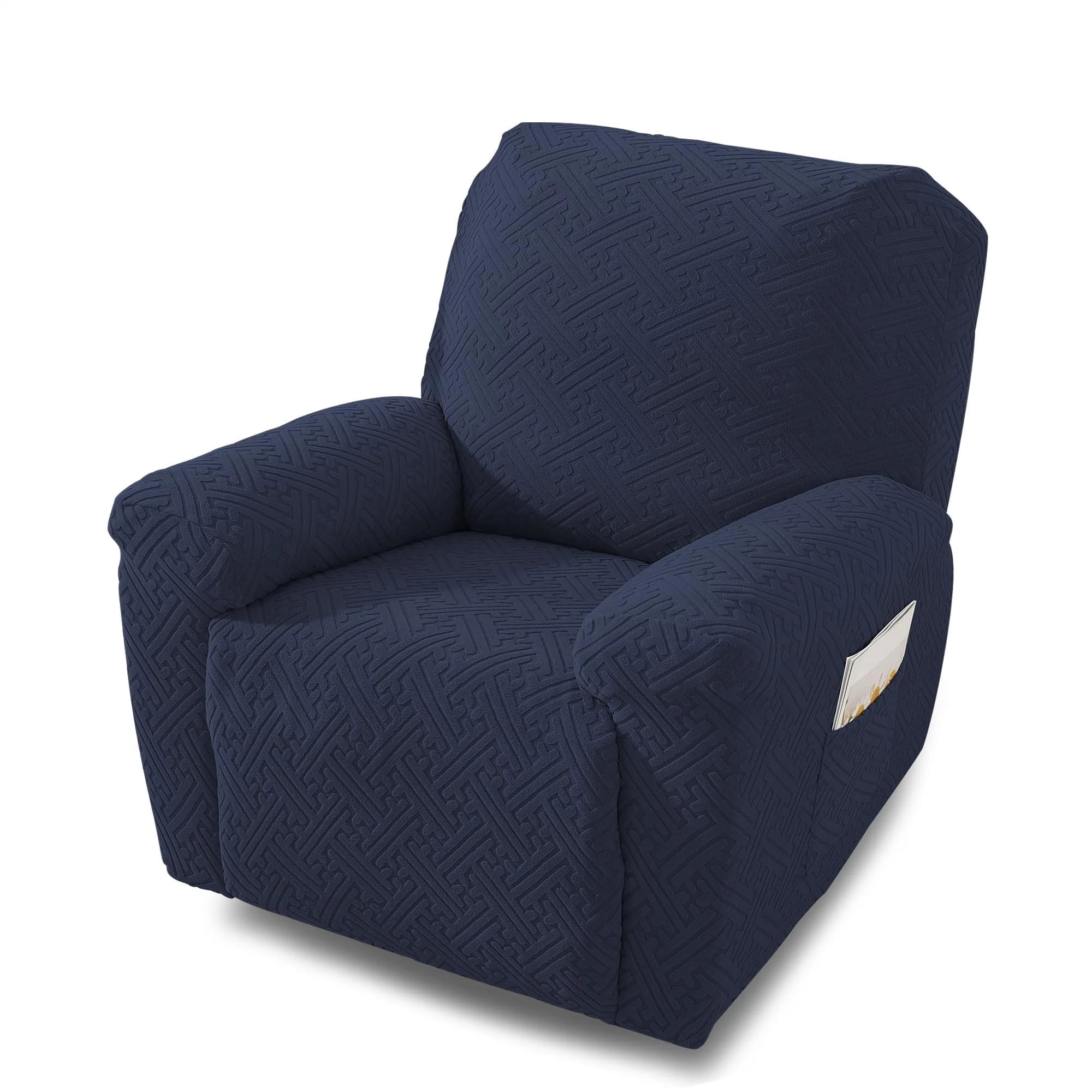 Northern Brothers 4-Piece Stretch Recliner Chair Slipcovers with No.3 ...