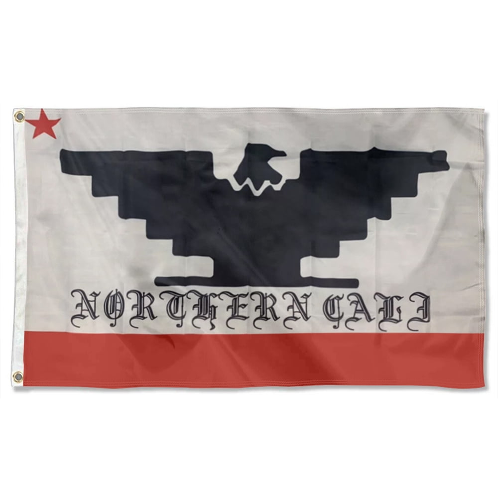 Northern California Flag UFW Union Black Eagle flags Banner Home Yard ...