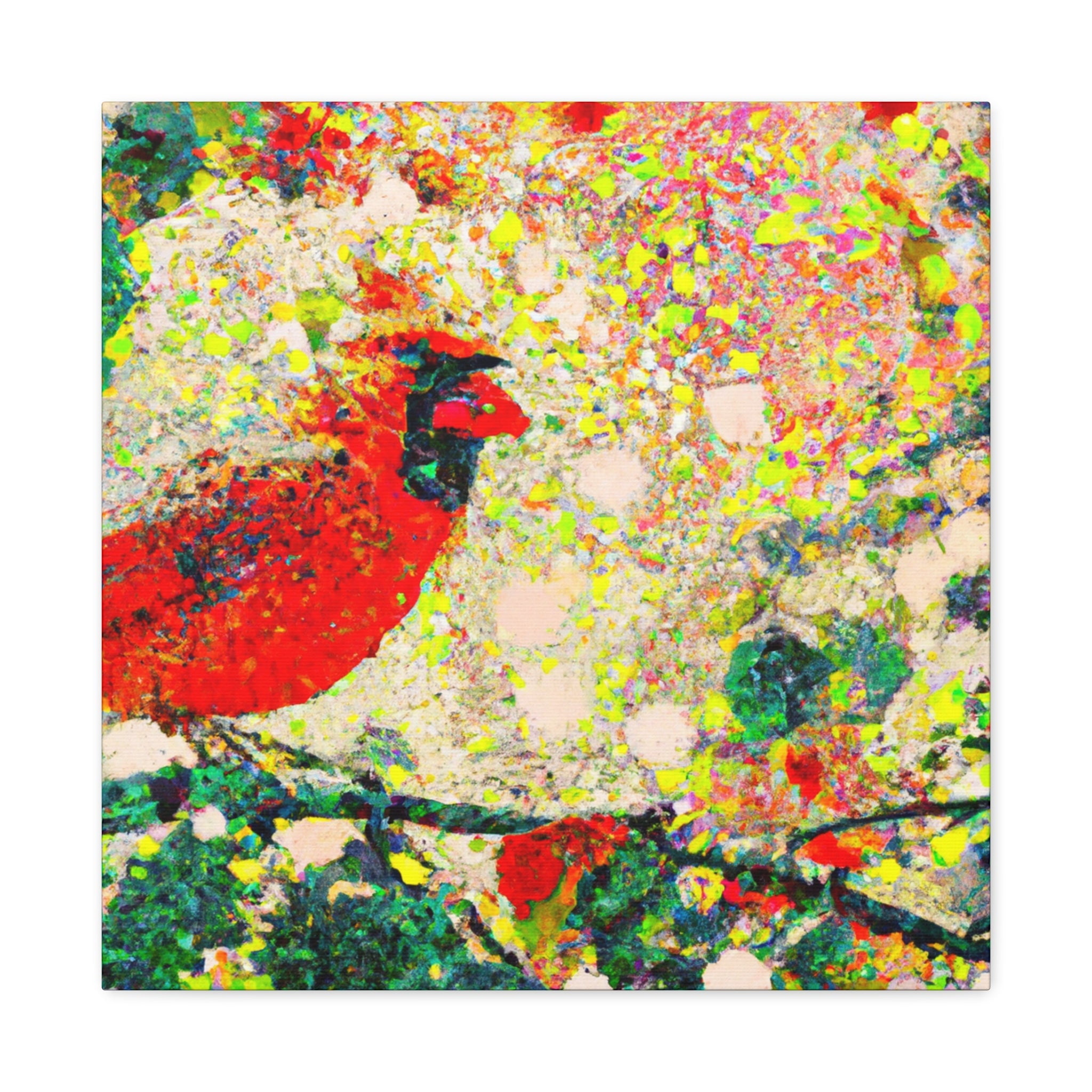 Northern Cardinal Splendor - Canvas - Walmart.com