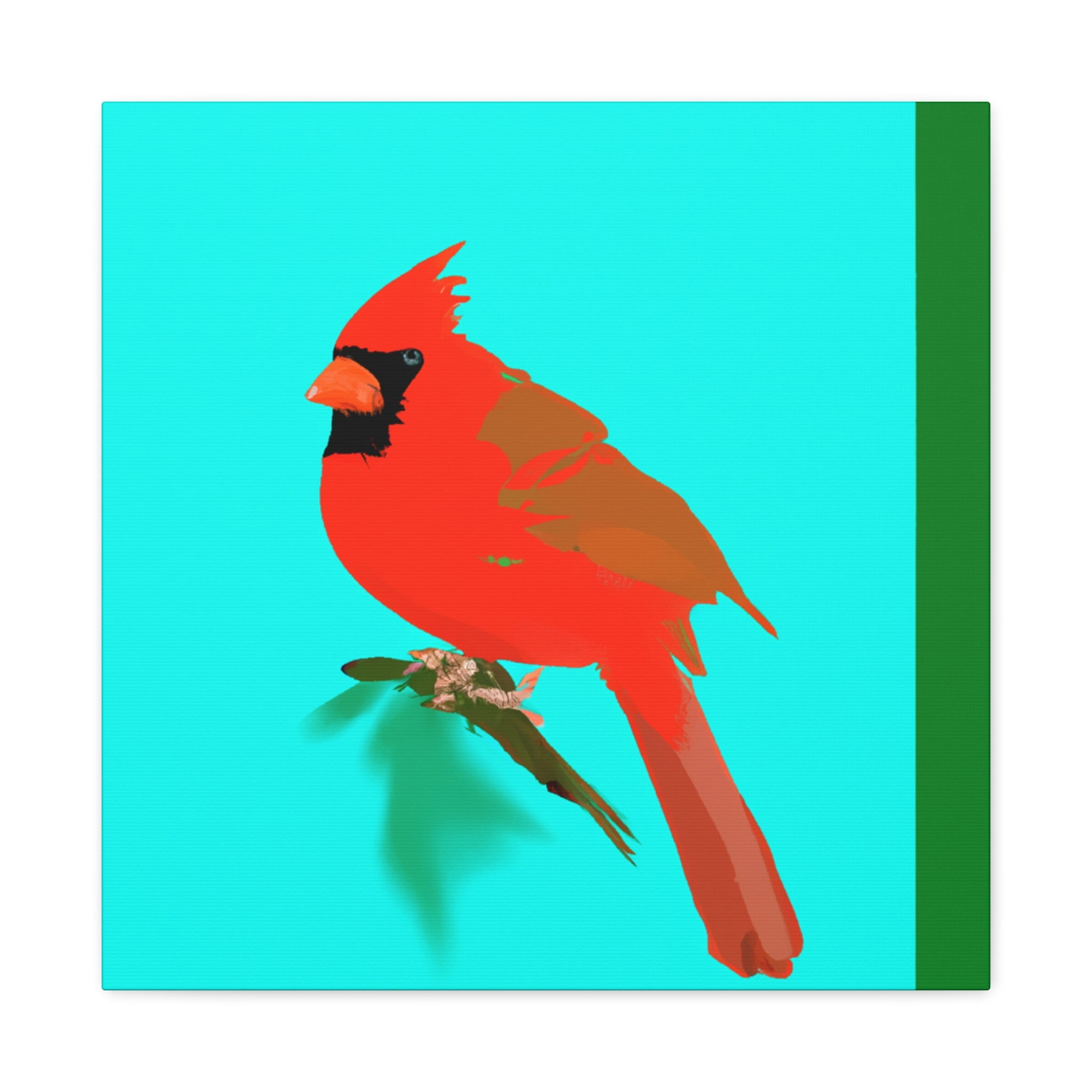 "Northern Cardinal Unity." - Canvas - Walmart.com