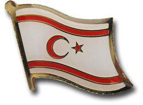 Northern Cyprus Flag Lapel Pin - Walmart.com